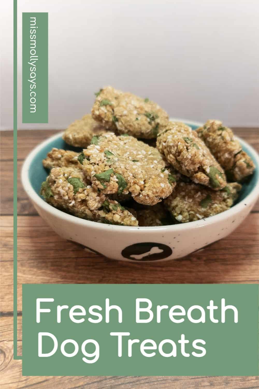 Easy Fresh Breath Dog Treats for your Pooch! - Miss Molly Says