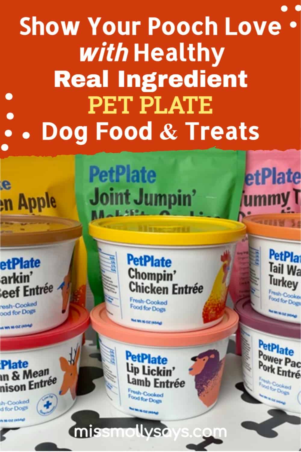 Show Your Pooch Love with Healthy Real Ingredient PetPlate Dog Food ...