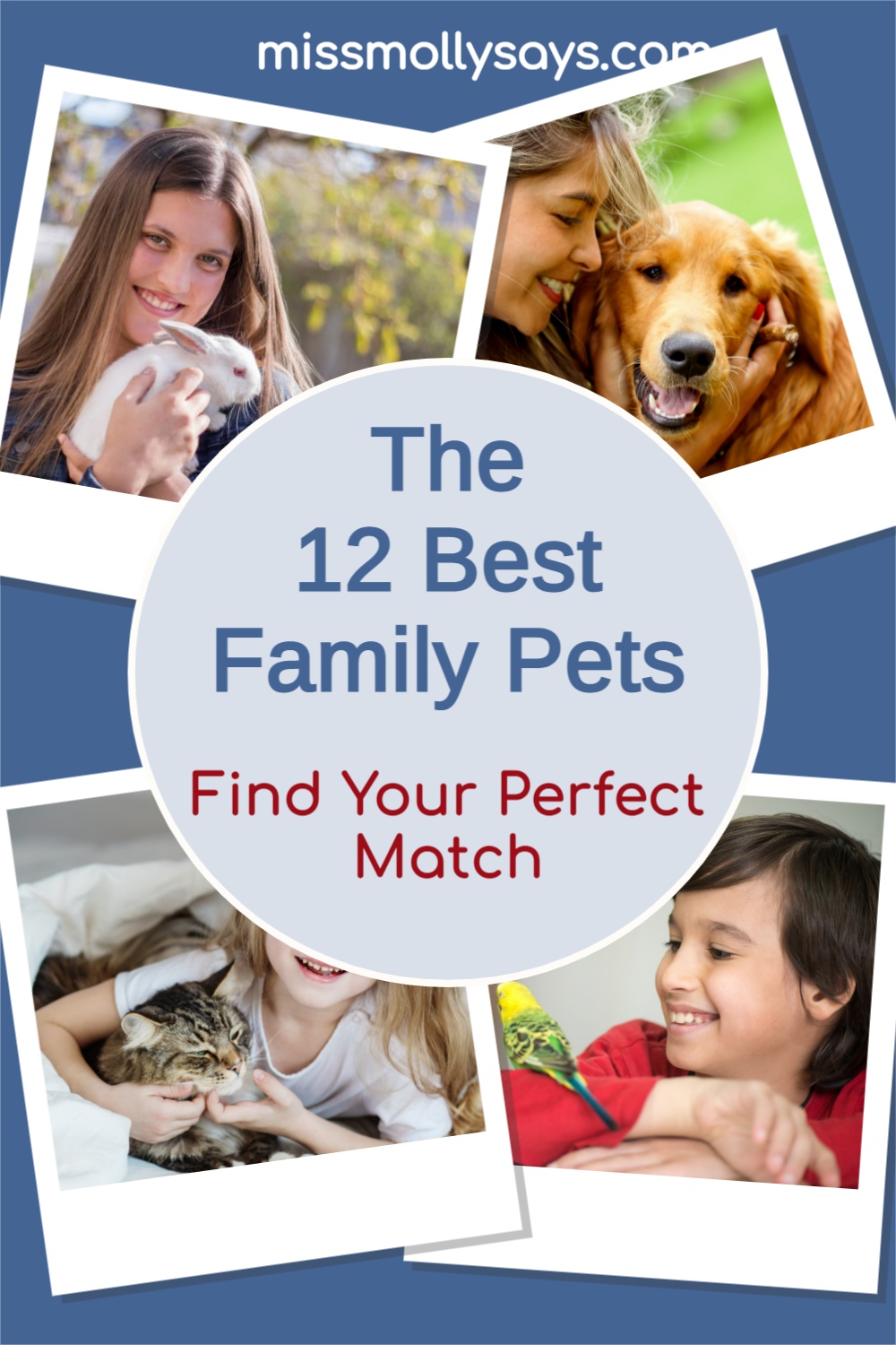 The 12 Best Family Pets: Find Your Perfect Match