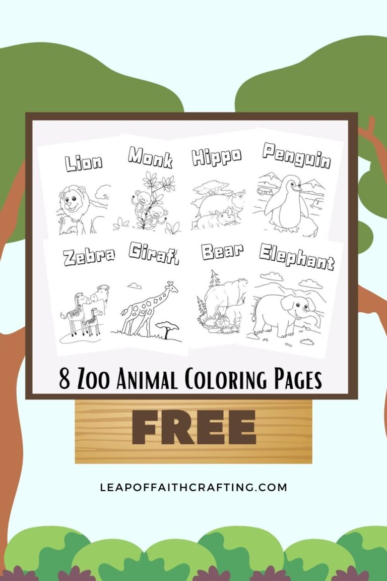 30 Free Printable Animal Coloring Pages for All Ages - Miss Molly Says