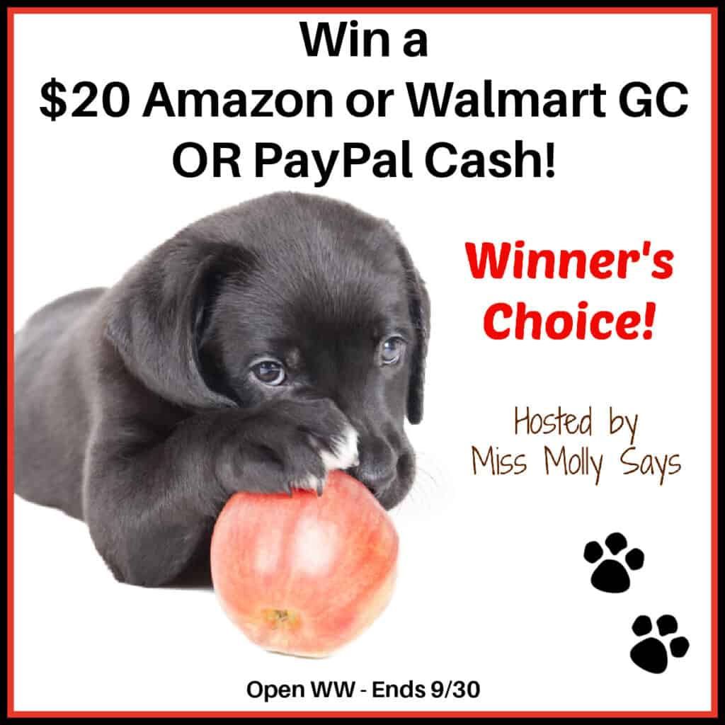 Win a $20 Walmart or Amazon GC or PayPal Cash! Winner Choice!